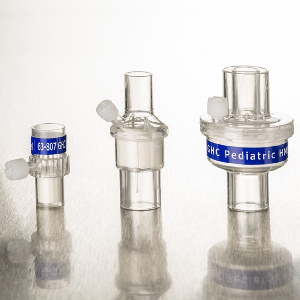 HME Tracheostomy Humidifying Filter - Global Health Care - English